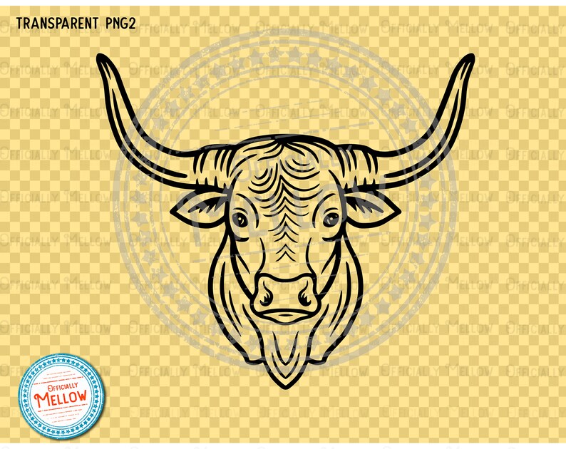 Bull Head SVG Rodeo Bull Svg Bull SVG Bull Clipart Bull - Etsy