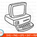 Computer SVG Computer Clipart Computer Vector Desktop - Etsy