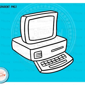 Computer SVG, Computer Clipart, Computer Vector, Desktop Computer SVG ...