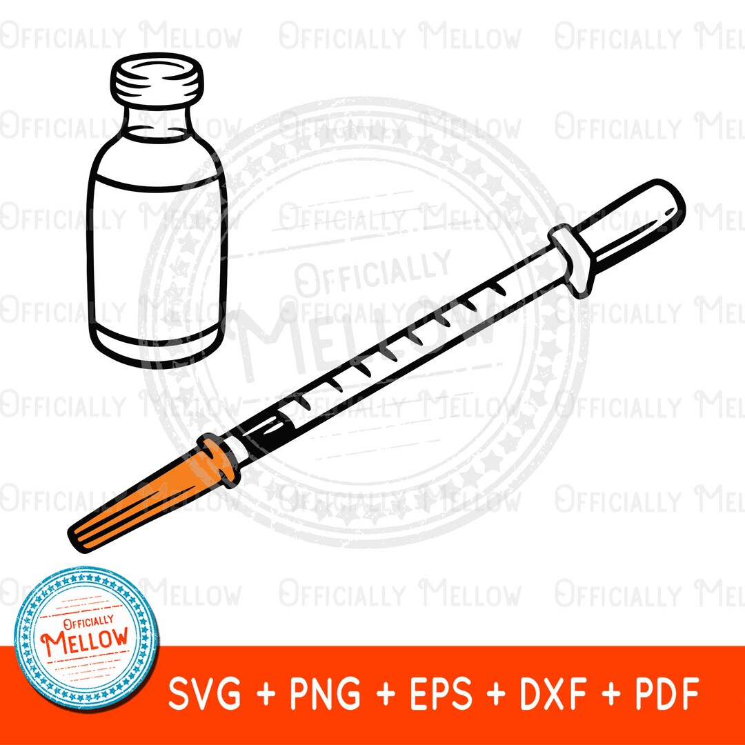 Syringe SVG, Medical SVG, Medical Clipart, Syringe PNG, Medical Decals ...