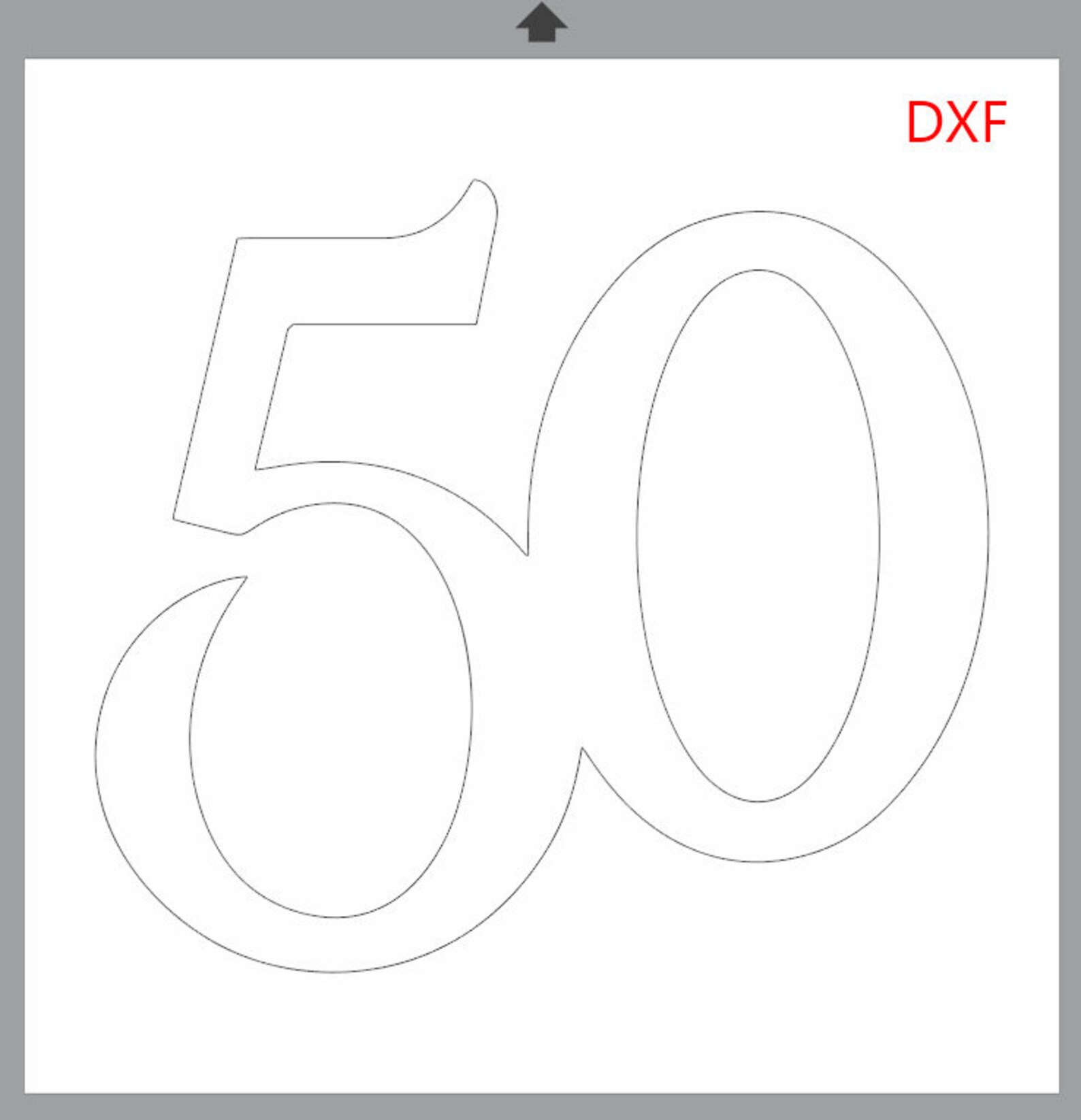 50 SVG 50 Birthday PNG 50th Birthday Gift 50th Birthday - Etsy