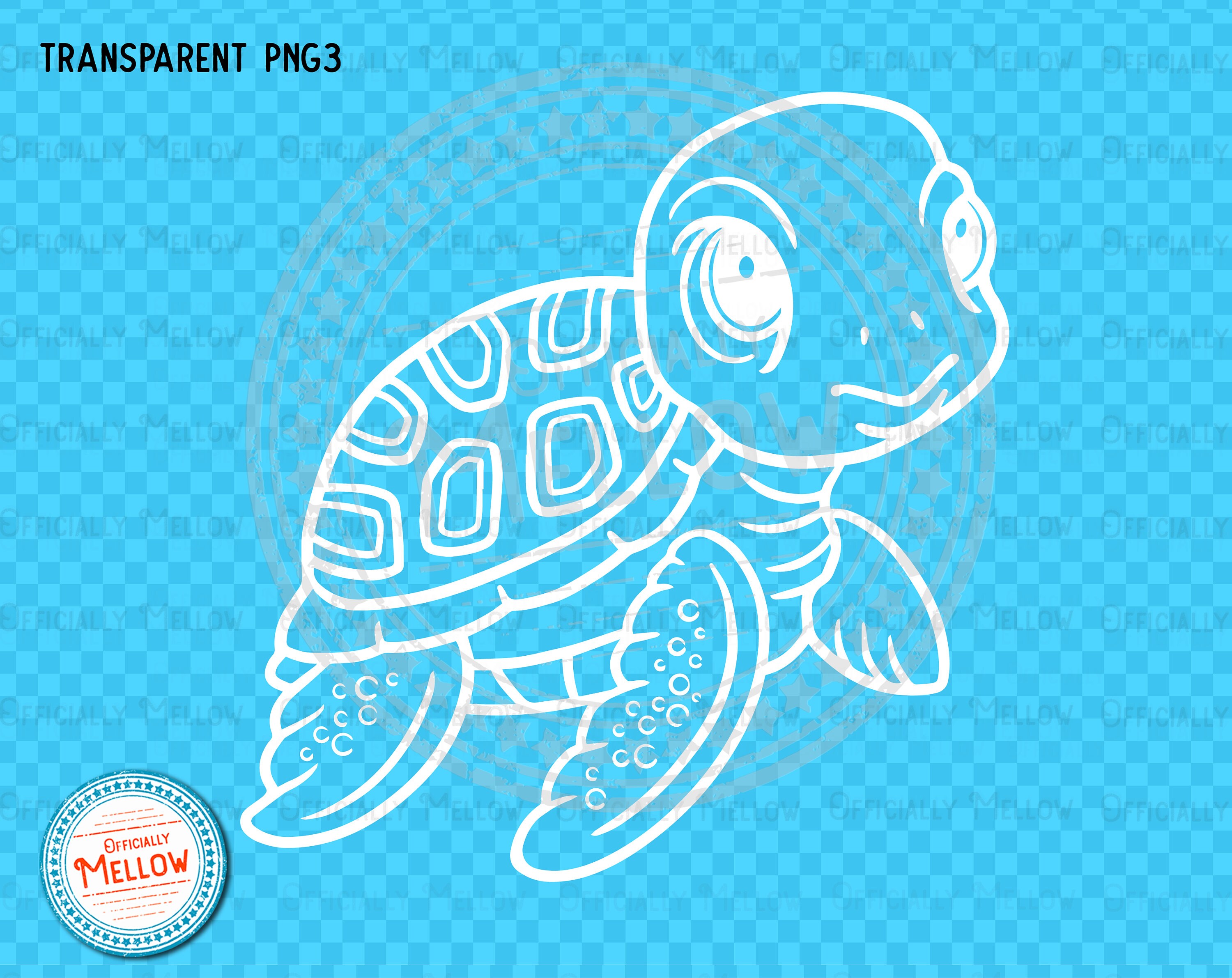 Sea Turtle SVG Cute Turtle SVG Turtle Clipart Turtle Gifts - Etsy