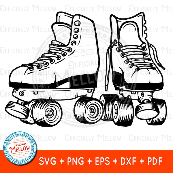 Roller Skating Svg - Etsy