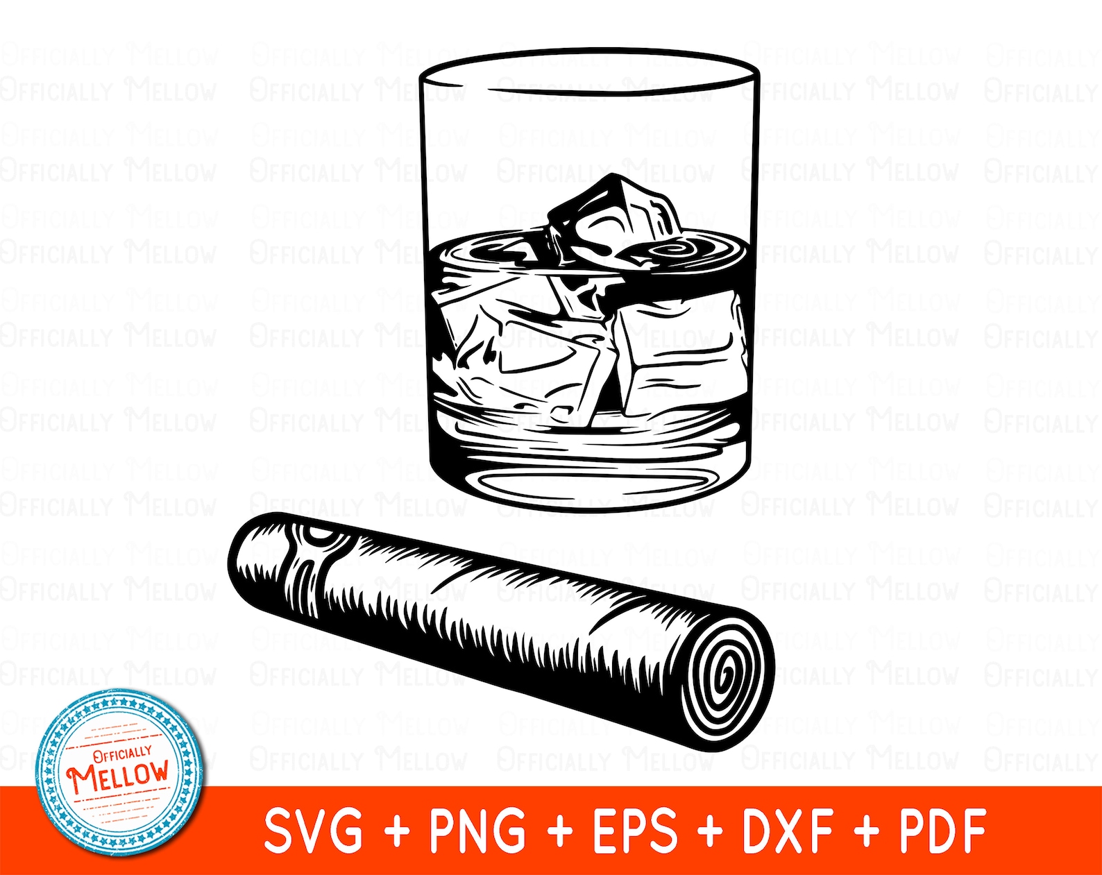 Cigars and Whiskey SVG Alcohol SVG Cigars SVG Cigar Smoking - Etsy