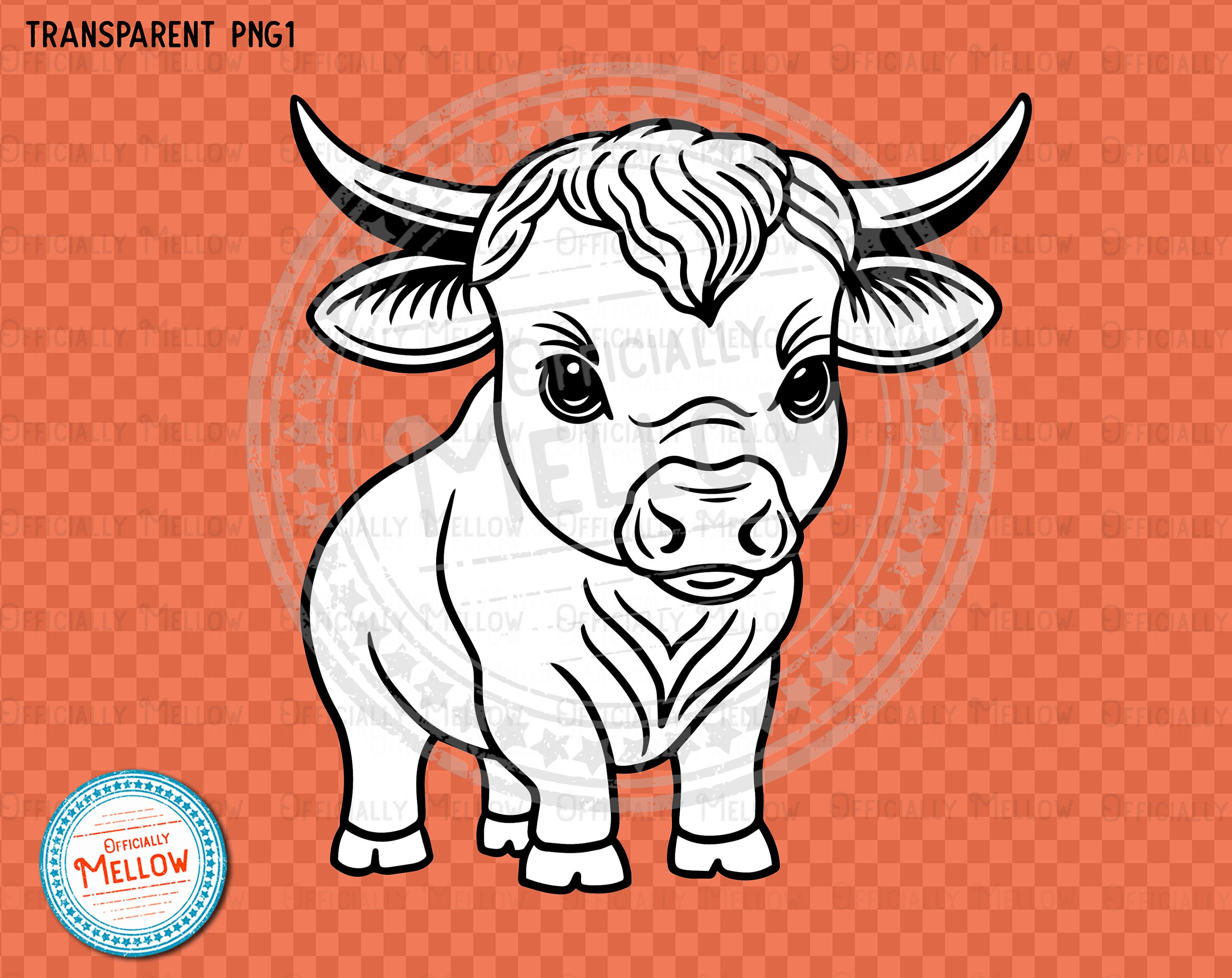 Baby Bull SVG, Bull SVG, Cute Cow SVG, Kids Rodeo Svg, Baby Bull Print ...