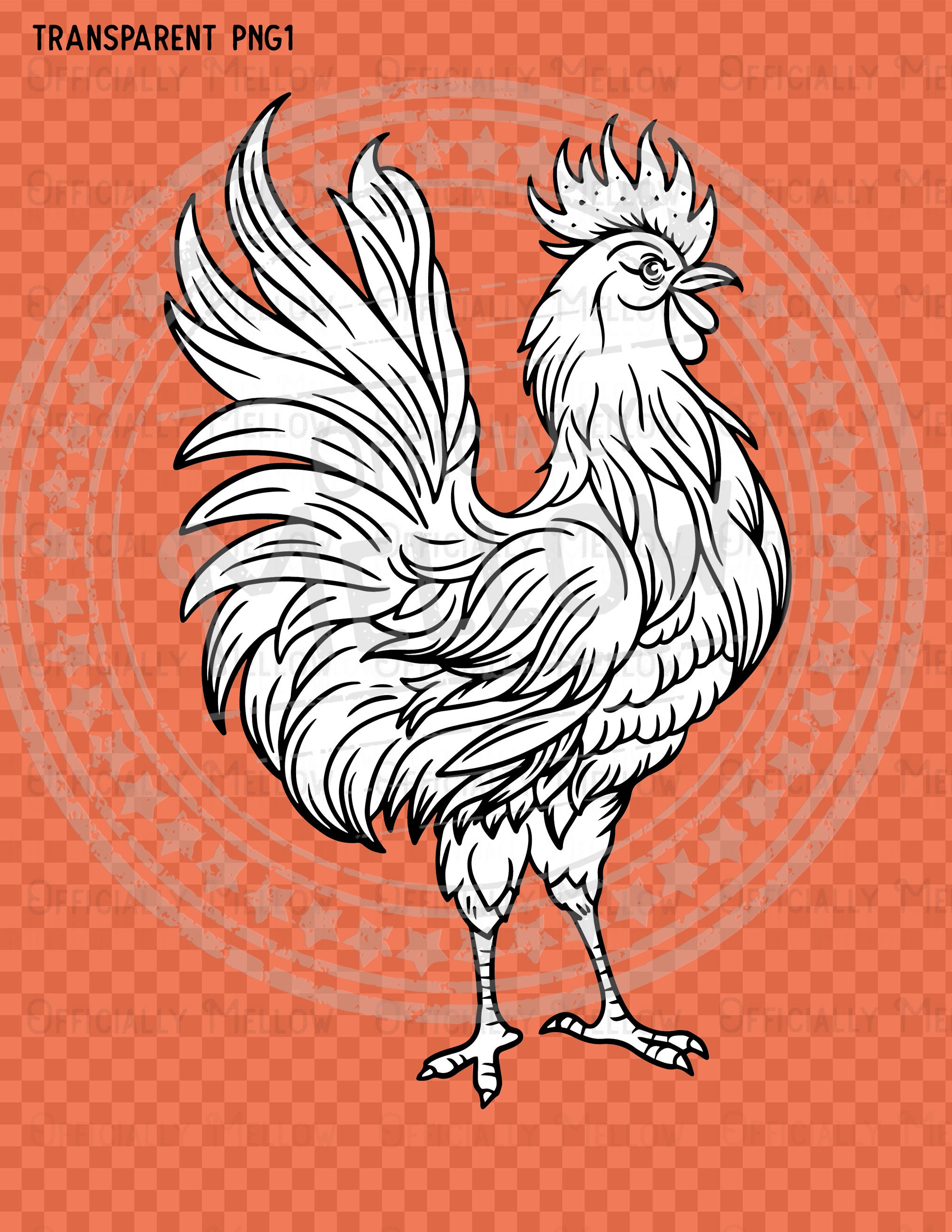 Hahn SVG Hahn Clip Art Hahn PNG Hahn Vektor Hahn DXF - Etsy.de