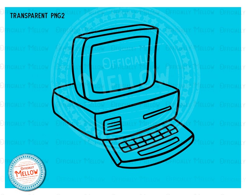 Computer SVG Computer Clipart Computer Vector Desktop - Etsy