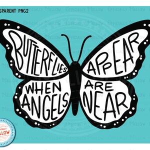 Butterfly Memorial Svg, Butterfly Memorial Gift, Remembrance Gifts, in ...