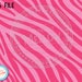 Zebra Pattern SVG, Pink Zebra Svg, Zebra Print SVG, Zebra Png, Animal ...