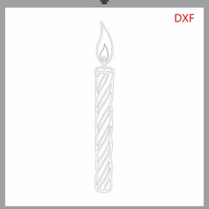 Rainbow Birthday Candles SVG: Clipart, Cut Files (digital Download) - Etsy