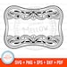 Tooled Leather Buckle SVG: Western Design Cut File (digital Download ...