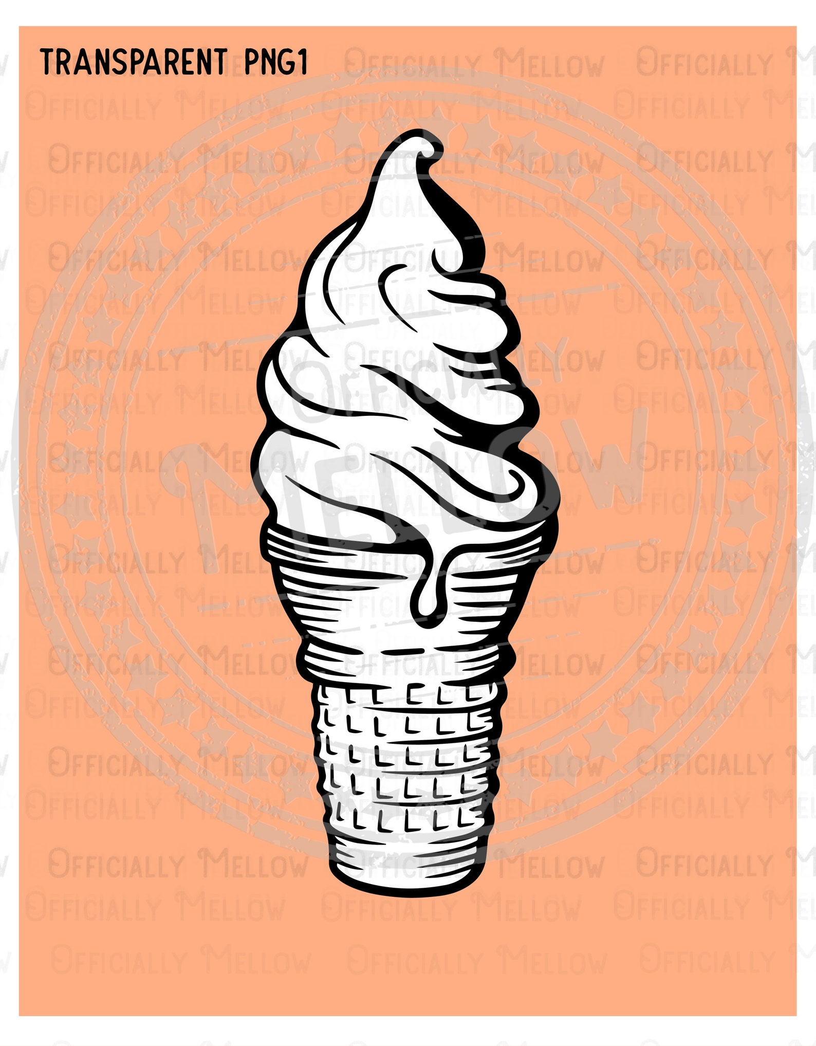 Ice Cream SVG, Ice Cream Clipart, Ice Cream Cone SVG, Dripping Ice ...