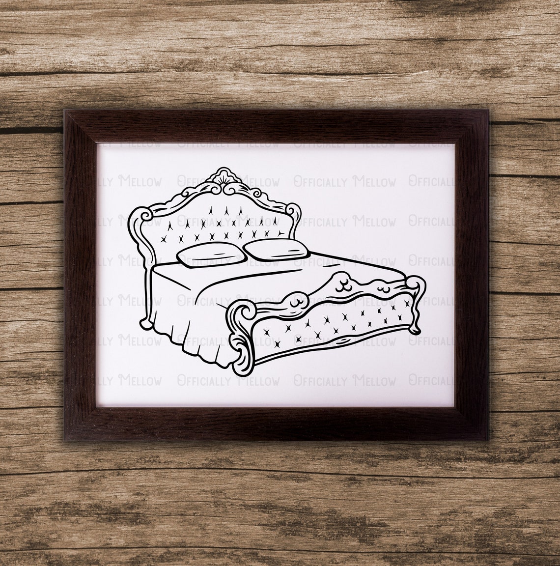 Bed SVG Royal Bed Sleeping SVG Nap Queen Bed Clip Art Bed - Etsy