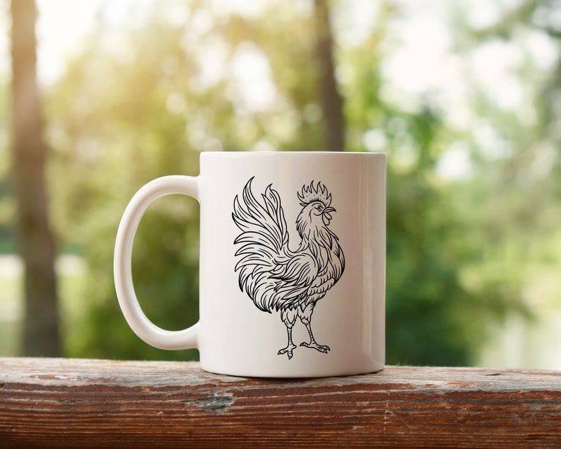 Hahn SVG Hahn Clip Art Hahn PNG Hahn Vektor Hahn DXF - Etsy.de