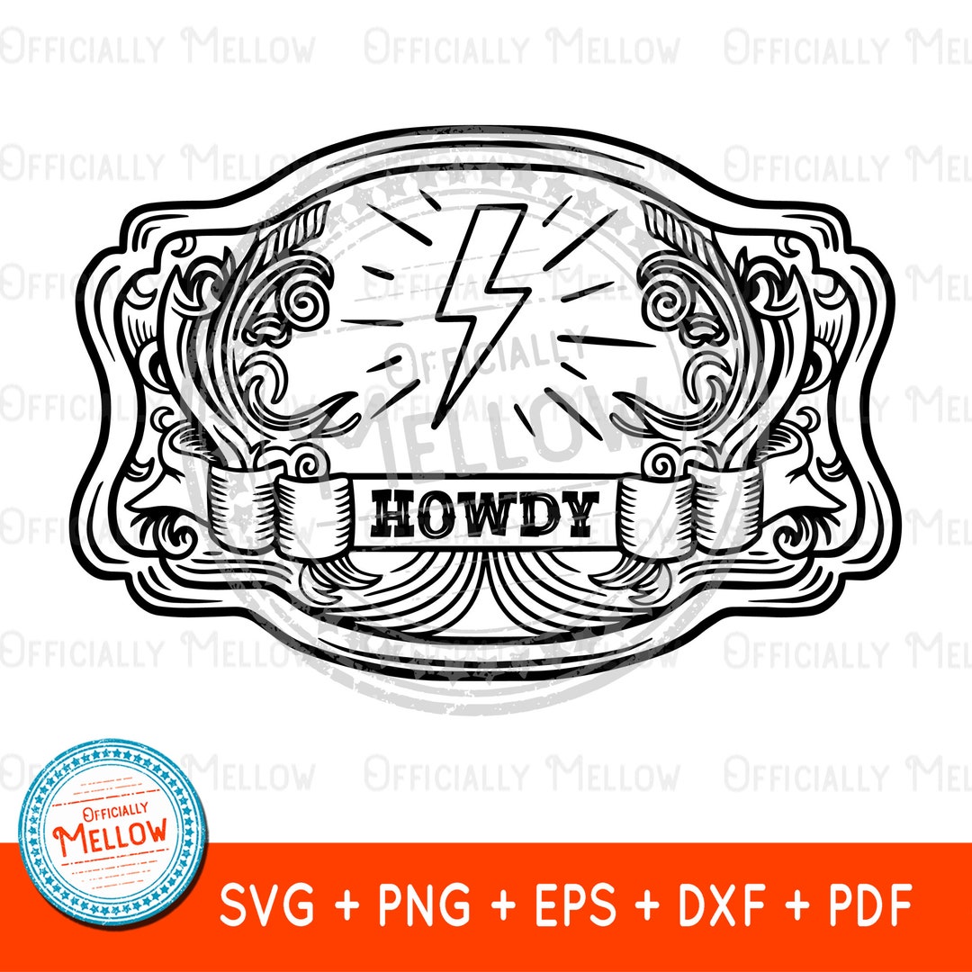 Howdy SVG, Belt Buckle Svg, Cowgirl Gifts, Cowgirl SVG, Western SVG ...