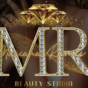 Diamond Silver Gold Logo Design,beauty Logo,jewellery Logo,salon Logo ...