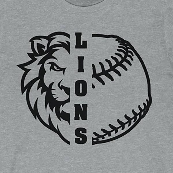 Lions Baseball Logo - Etsy