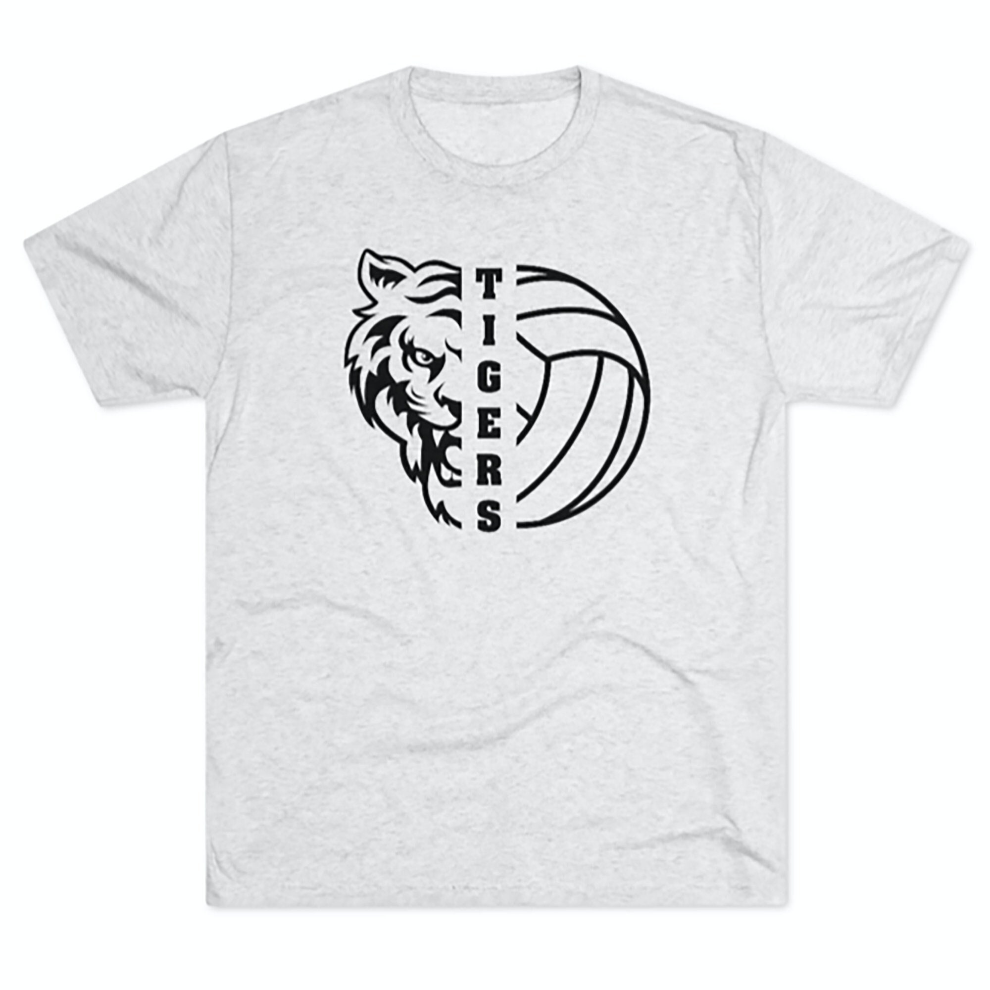 Tigers Volleyball Logo Design, T-shirt Vector Graphic (digital Files ...