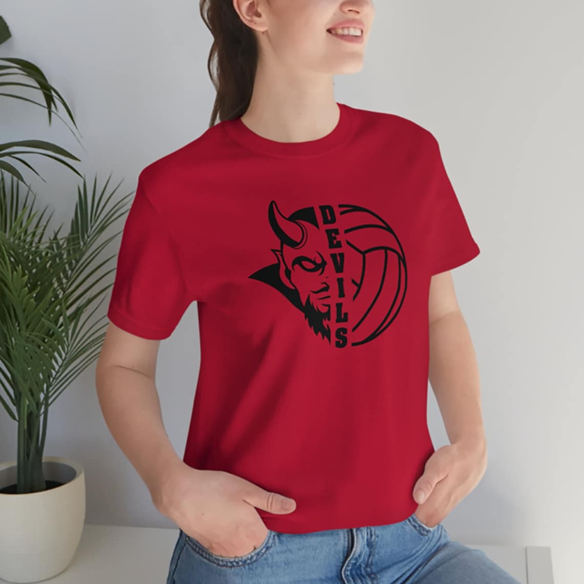Devils Volleyball, Devils, Devils Logo, Devils SVG, Volleyball SVG, T ...