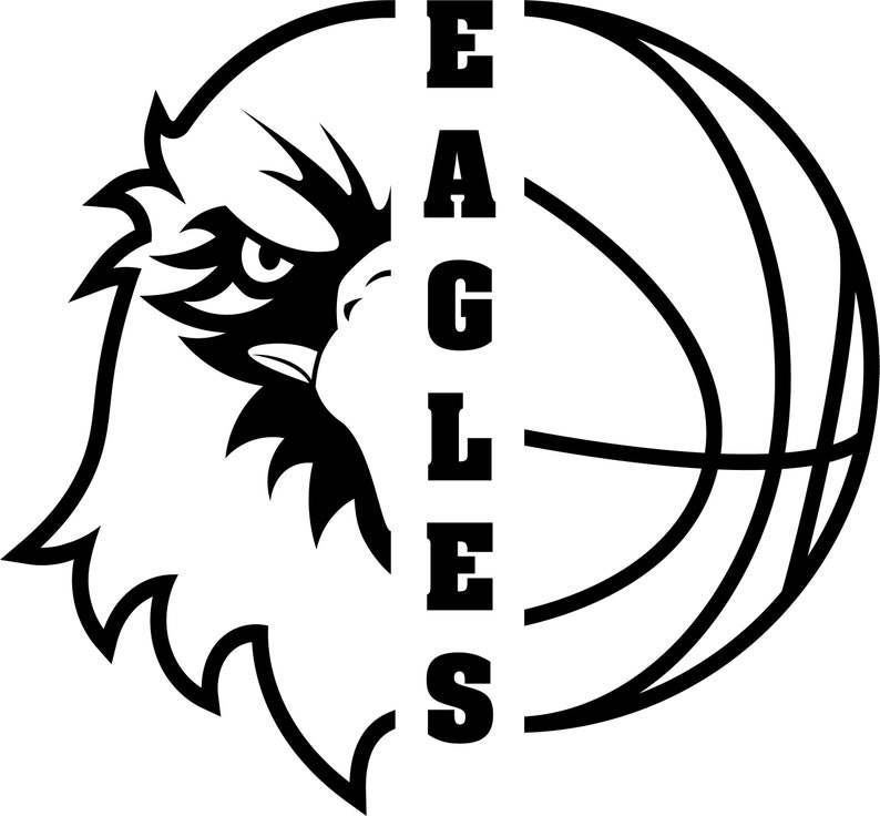 Eagles Basketball, Eagles Logo, Eagles SVG, Basketball SVG, T-shirt ...