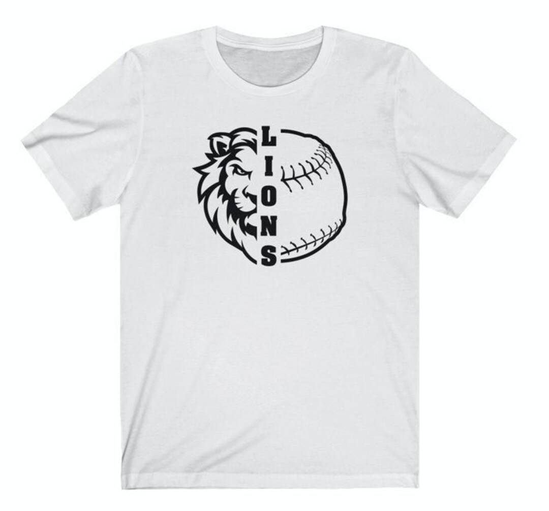Lions Softball, Lions, Lions Logo, Lions SVG, Softball SVG, T-shirt ...