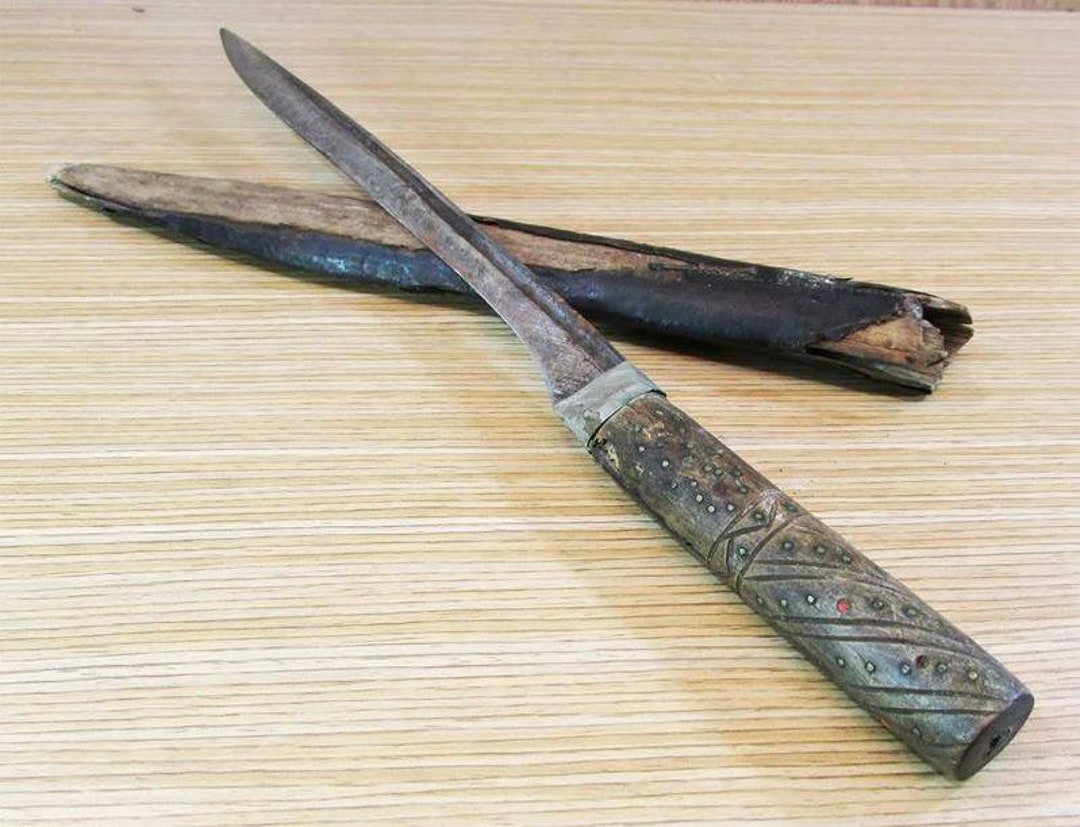19th Century Antique Ottoman Turkish Dagger Knife With Wood - Etsy