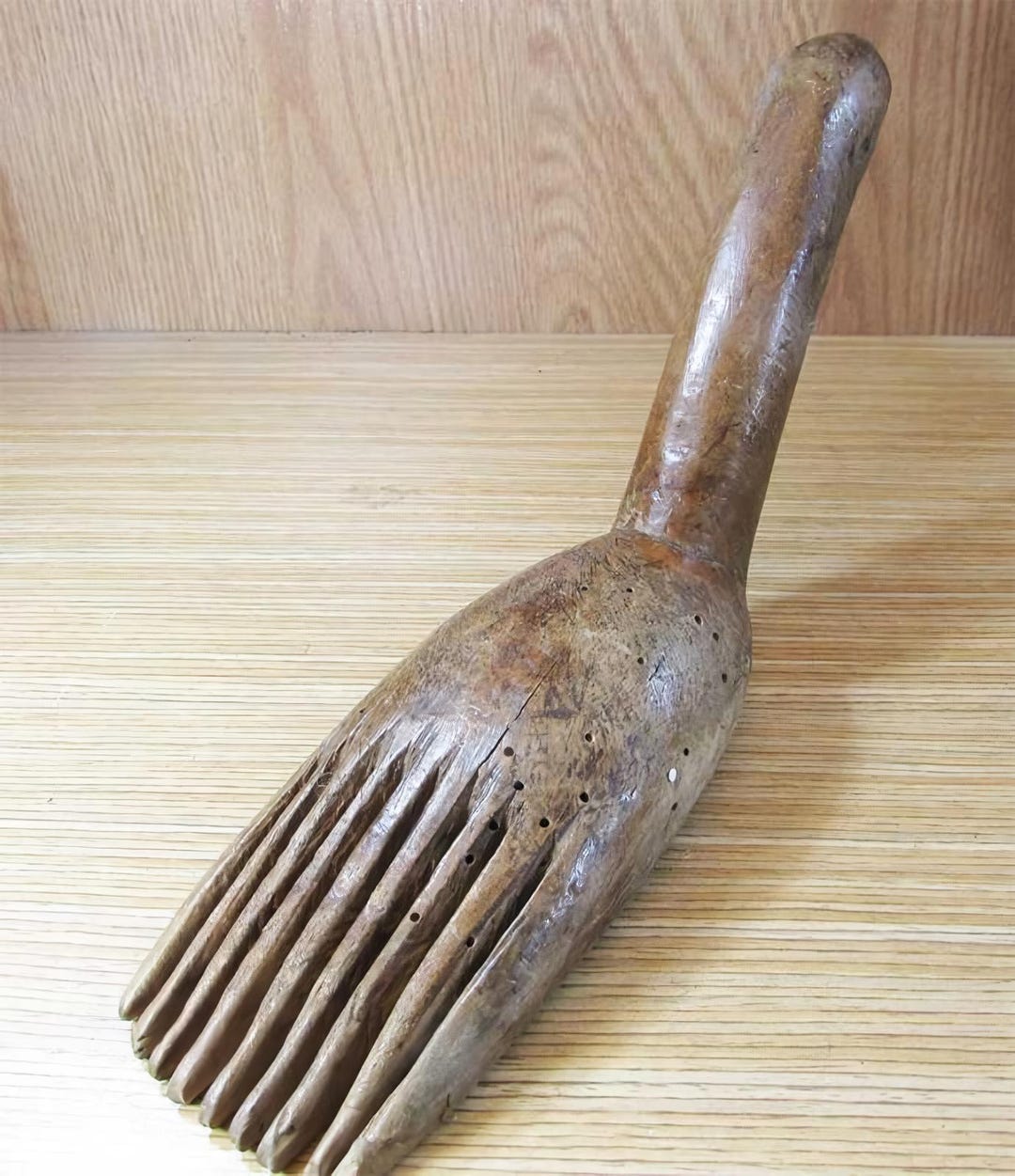 Antique Wooden Weaving Tools /vintage Weaving Shuttle / Primitive Loom ...