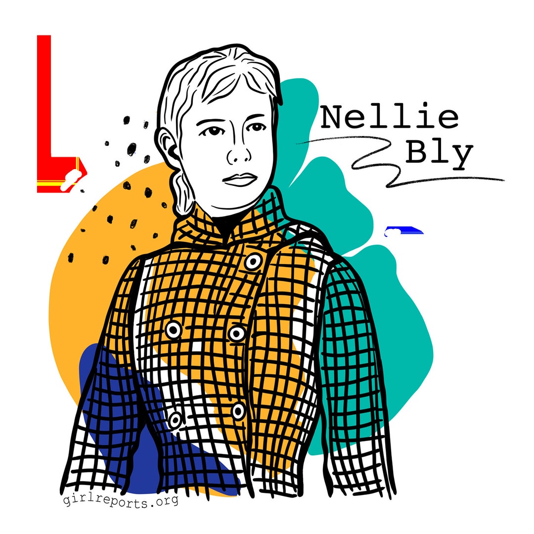 Nelly Bly Vinyl Sticker - Etsy