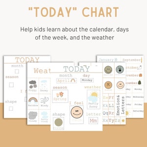 All About Today Chart - Etsy
