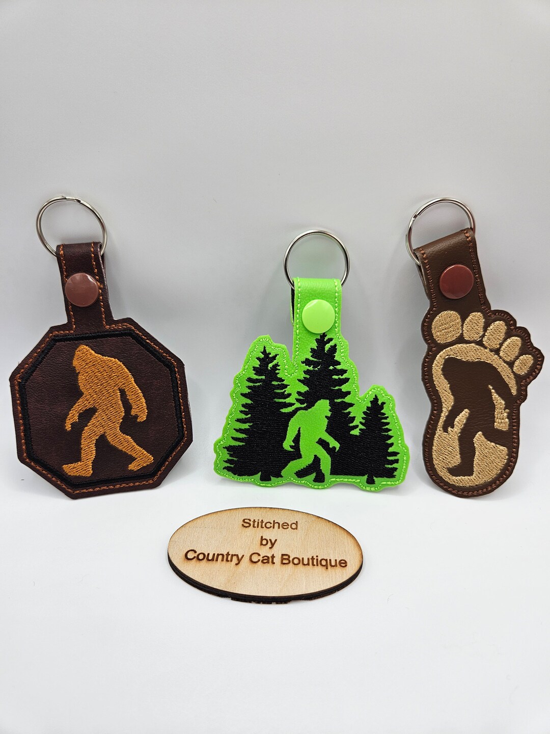 Sasquatch Big Foot Yeti Key Fob - Etsy