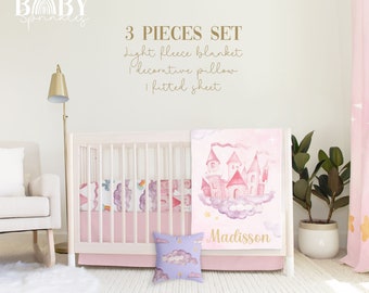 Princess Crib Bedding Set - Etsy