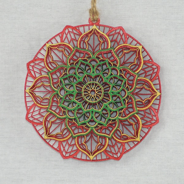 Mandala Ornament - Etsy