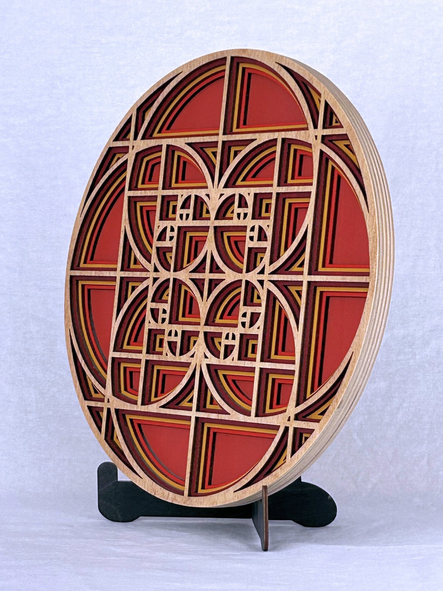 Sacred Geometry Spiral Fibonacci