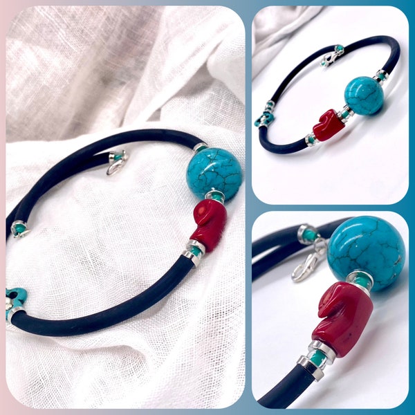 Rubber Necklace - Etsy