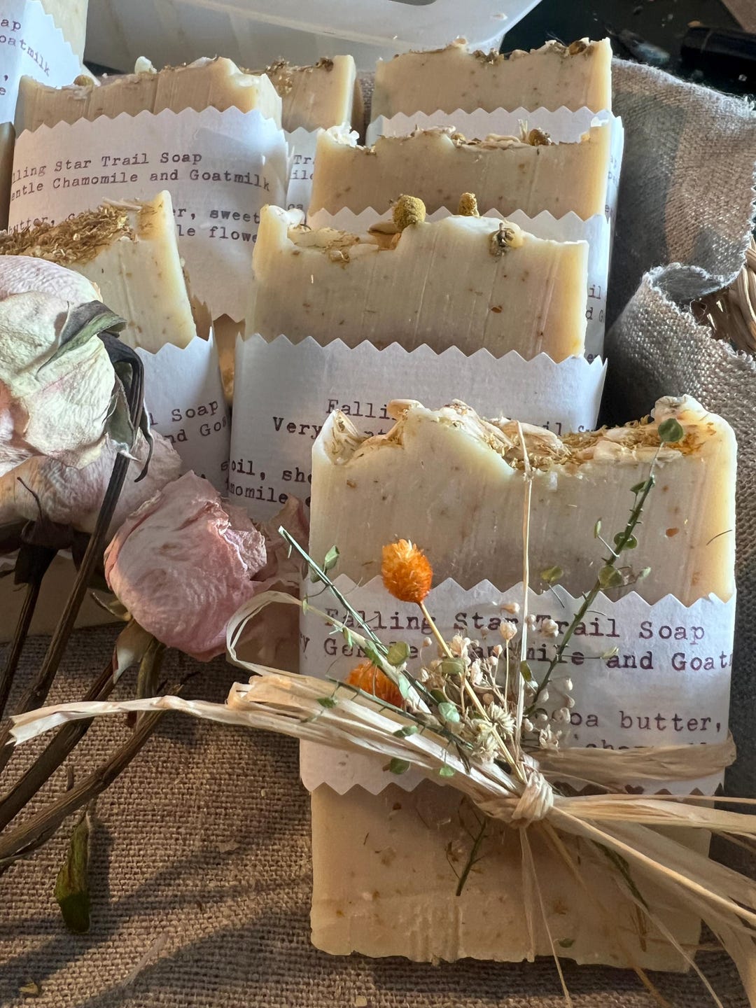 Very Gentle Chamomile Goatmilk Soap - Etsy