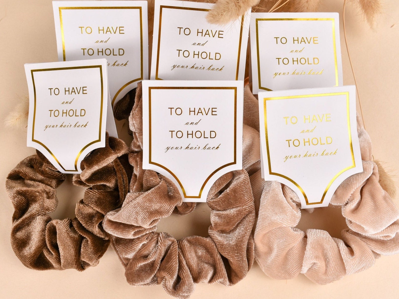Bridesmaid Scrunchies Bride Scrunchie Bridesmaid Set Velvet - Etsy