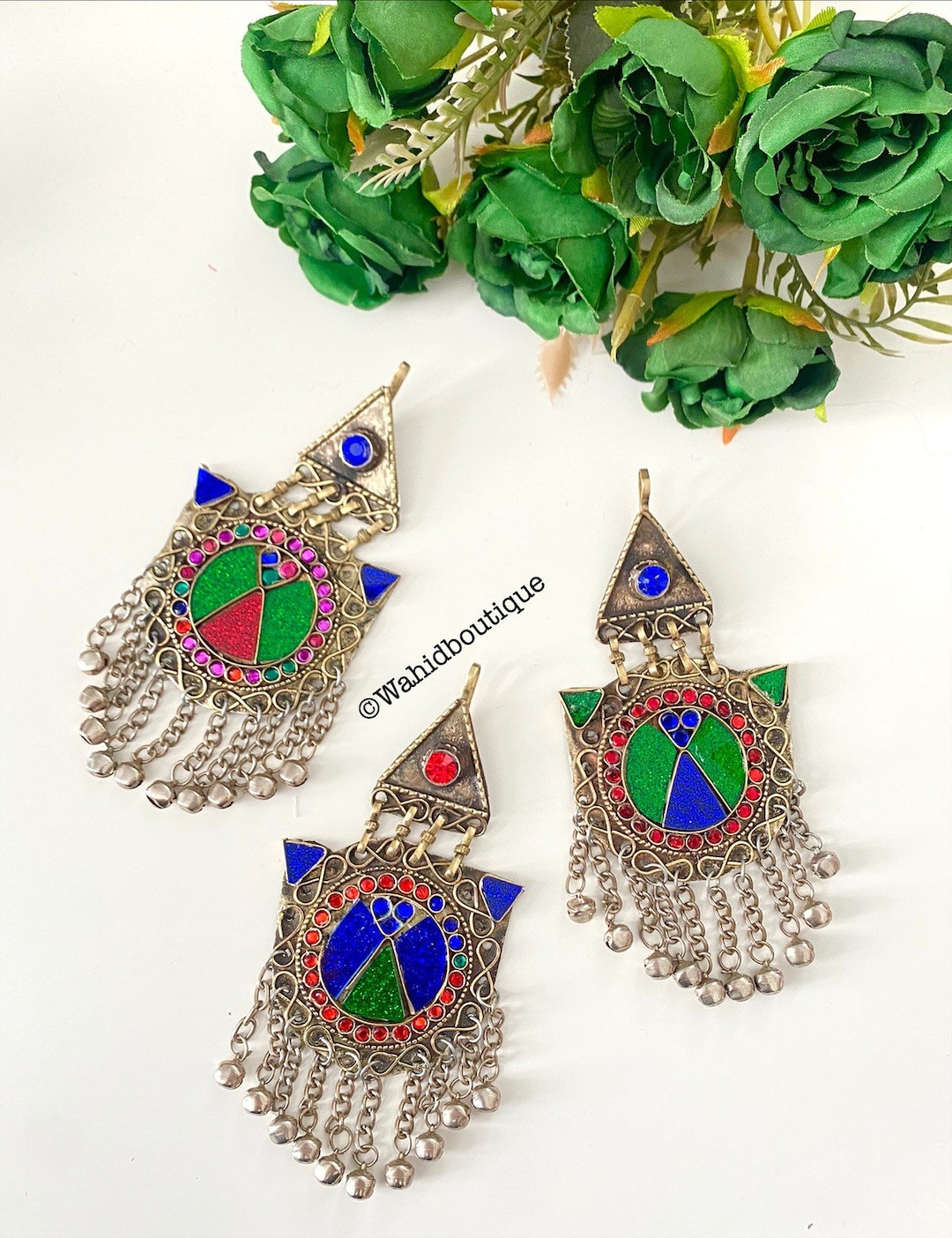 Afghan Vintage Side Tikka Headpiece, Afghan Jewellery, Afghan Fashion ...