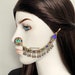 Afghan Nose Chain (pezwan), Afghan Vintage Jewellery, Afghan Fashion ...