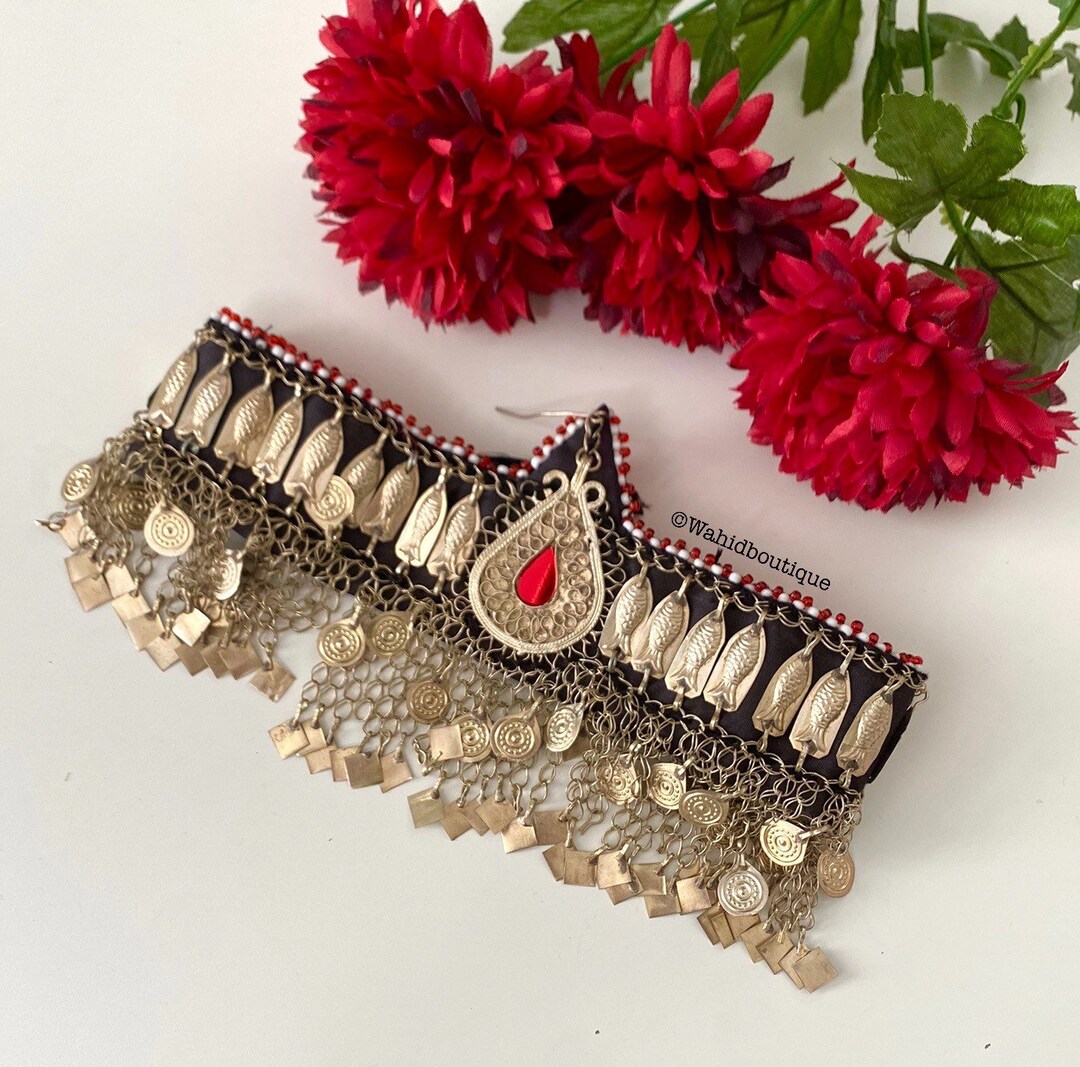 Afghan Vintage Tribal Headpiece, Afghan Jewellery, Afghan Fashion - Etsy