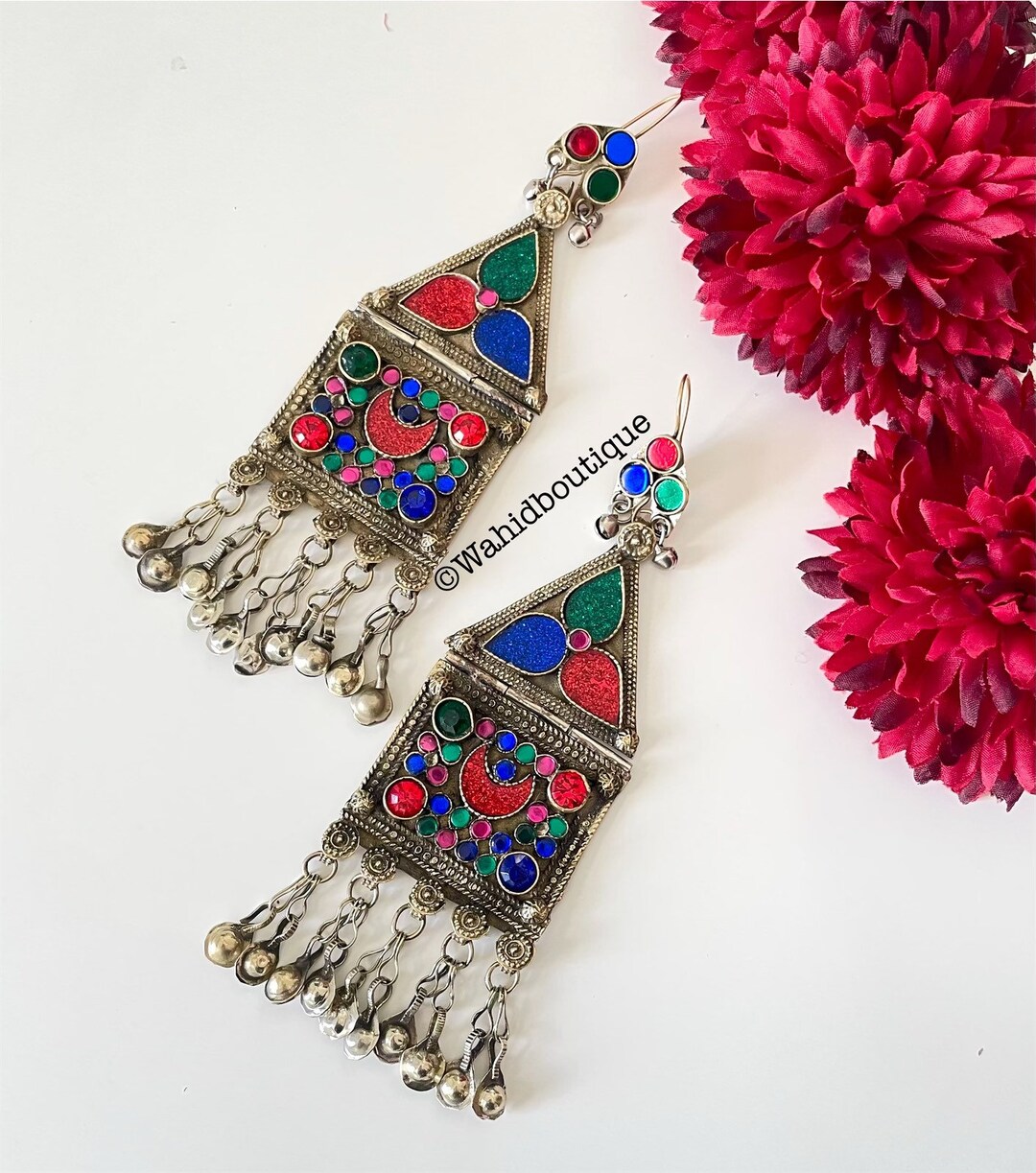 Afghan Vintage Antique Side Tikka Headpiece, Afghan Jewellery, Afghan ...