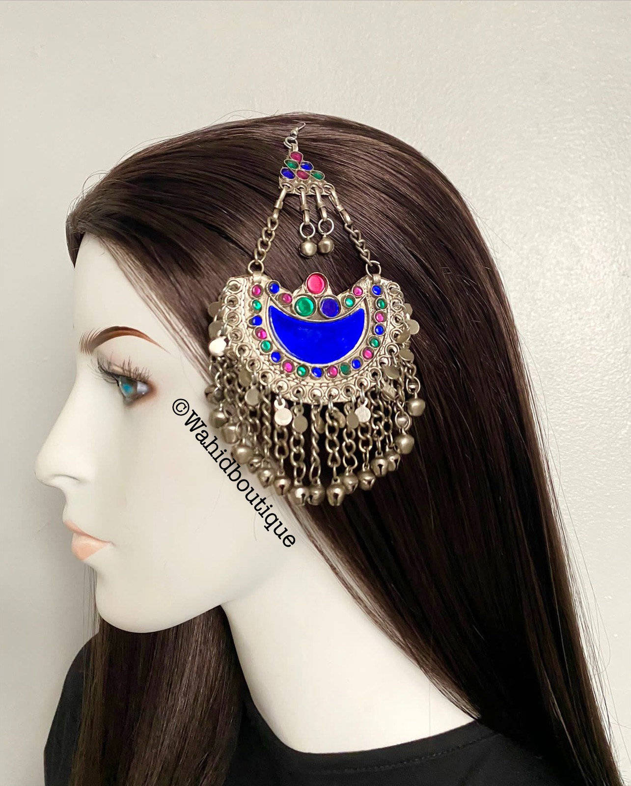 Afghan Tikka Headpiece, Bohemian Jewelry, Single Color Fashion - Etsy