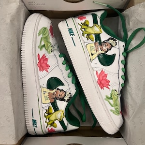 Tiana Disney Princess Custom Nike Air Force 1 - Etsy