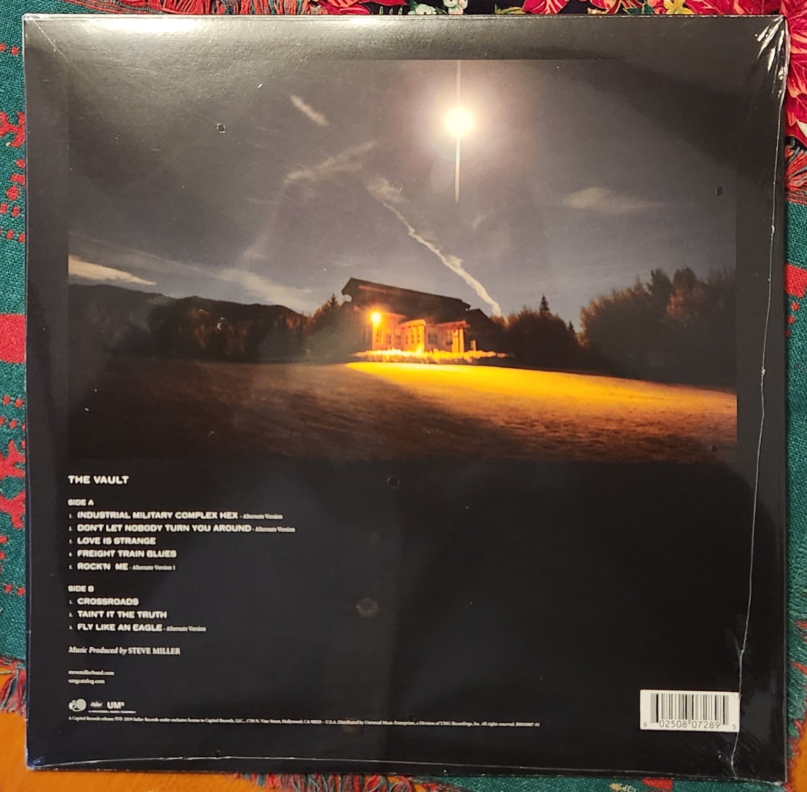 Steve Miller the Vault Lp 2019 Capitol Records Sealed Lp Audiophile Lp ...