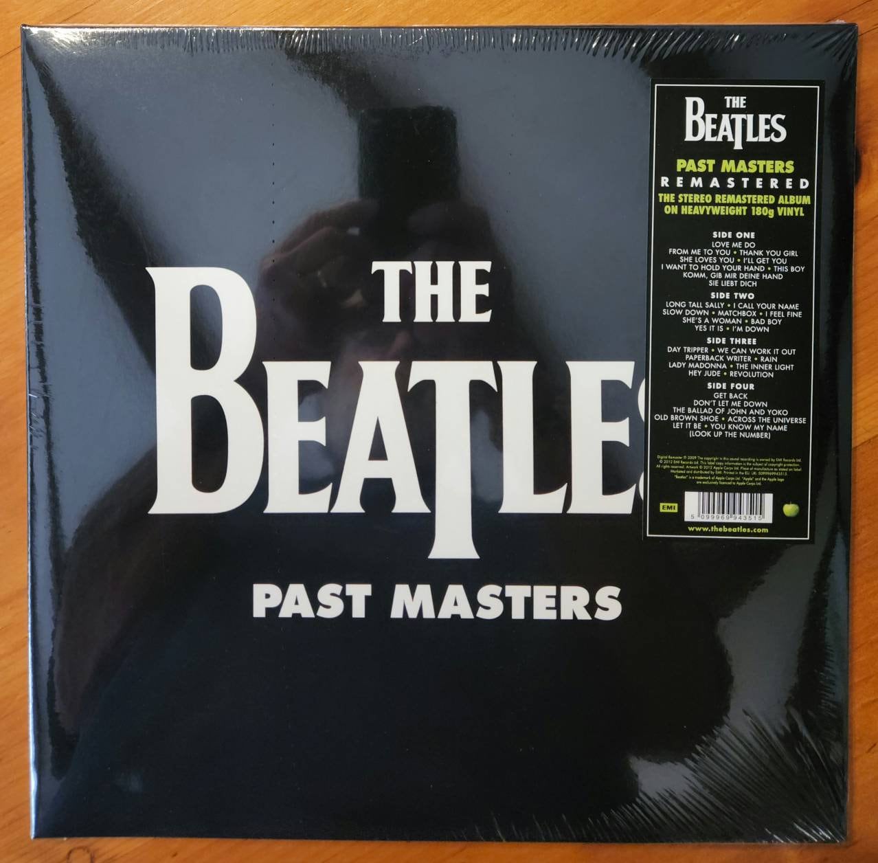 The Beatles Past Masters on Apple Records C2012 Double LP Set Gatefold ...