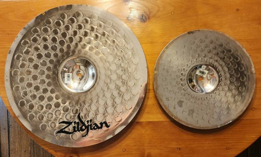 Zildjian Symbols 20in Rock Ride and 14in Hihat Bottom ZXT in - Etsy