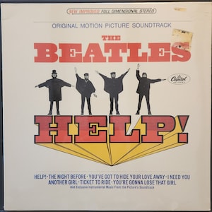 The Beatles Help Original Motion Picture Soundtrack Capitol Records ...