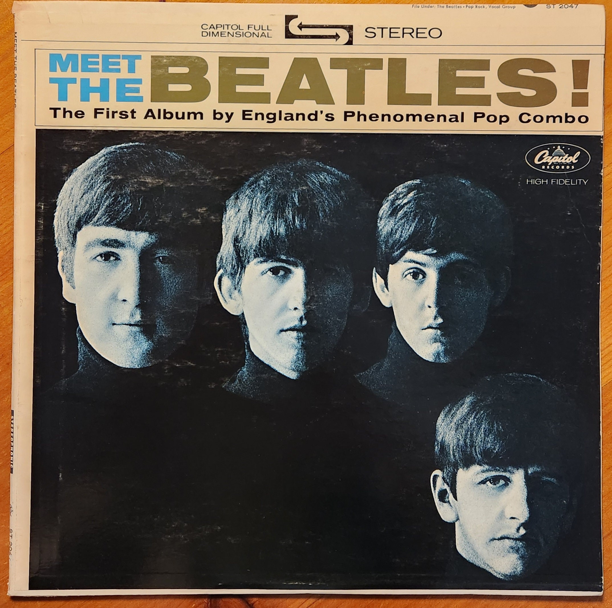 The Beatles/meet the Beatles/first Original Capitol/apple Lp to Be ...