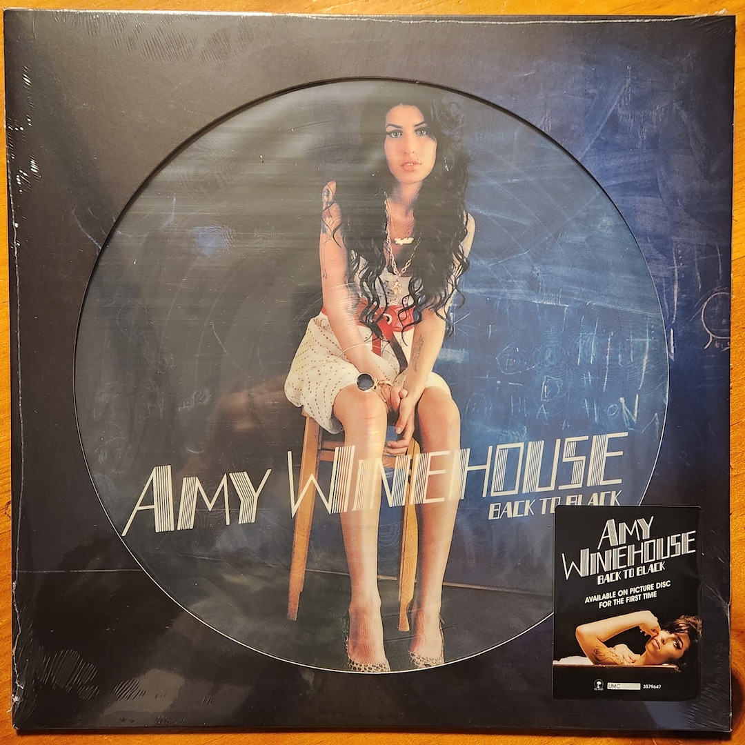 Amy Winehouse/picture Disc/back to Black/lp/sealed Copy/c2021/pink ...
