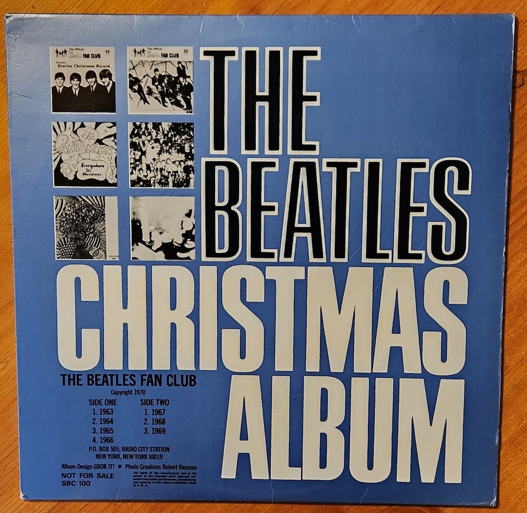 The Beatles/1970 Beatles Christmas Album/fan Club Christmas Album/vinyl ...