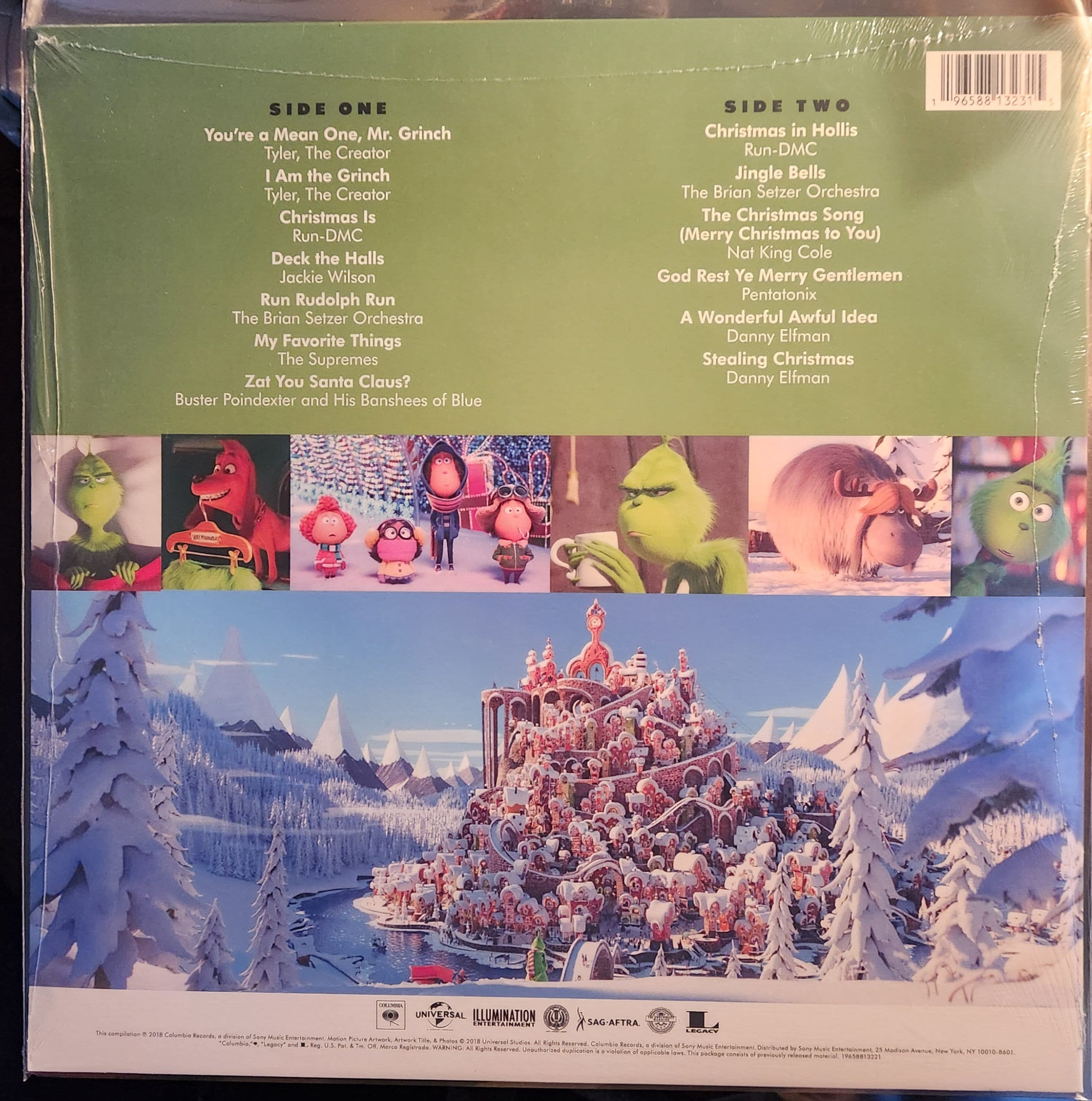 Dr Seuss/the Grinch/original Motion Picture Sound Track/oh Joy ...